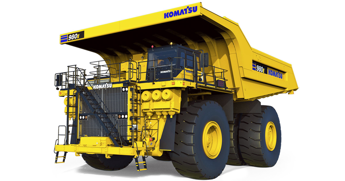 Komatsu Electric Dump Trucks 980E-5 | Komatsu France