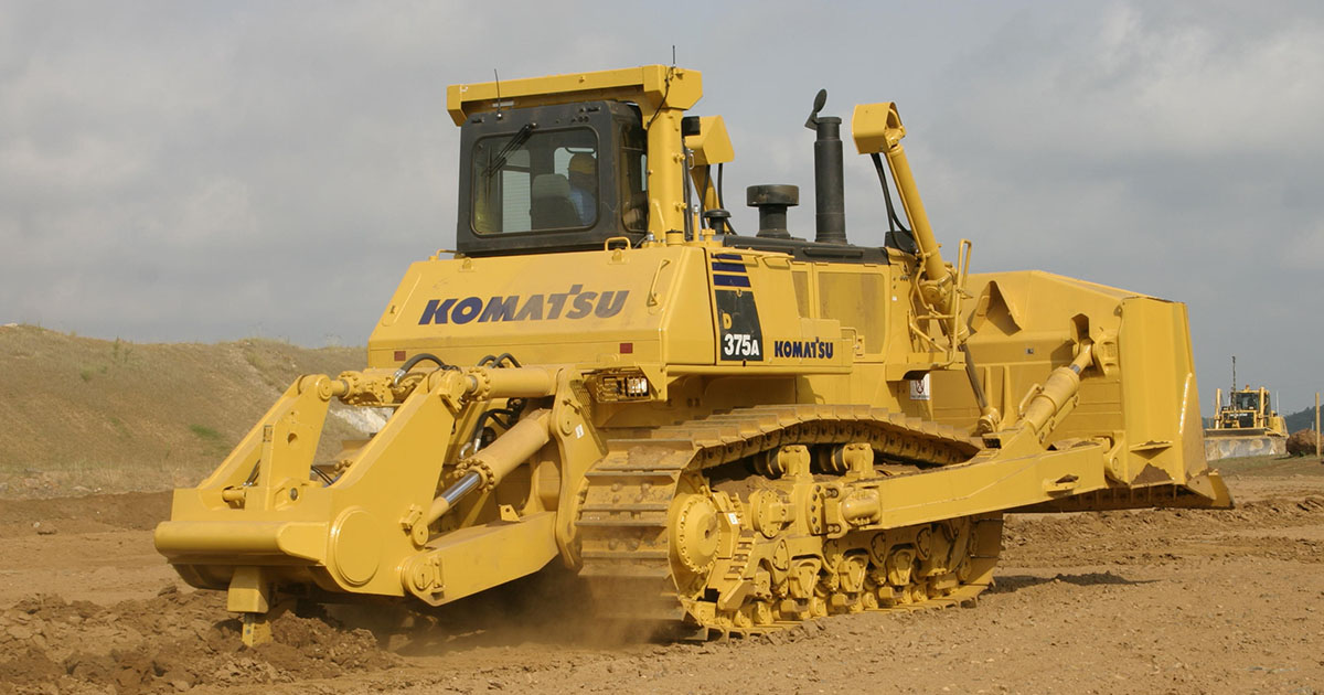 Komatsu Crawler Dozer D375A-6 | Komatsu France