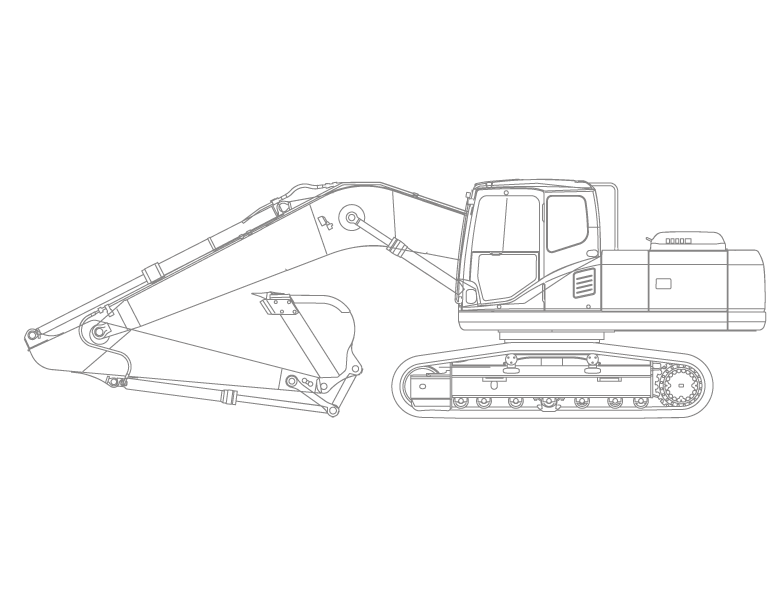 Archive products: Komatsu Standard Crawler Excavators PC1250SP-7 ...